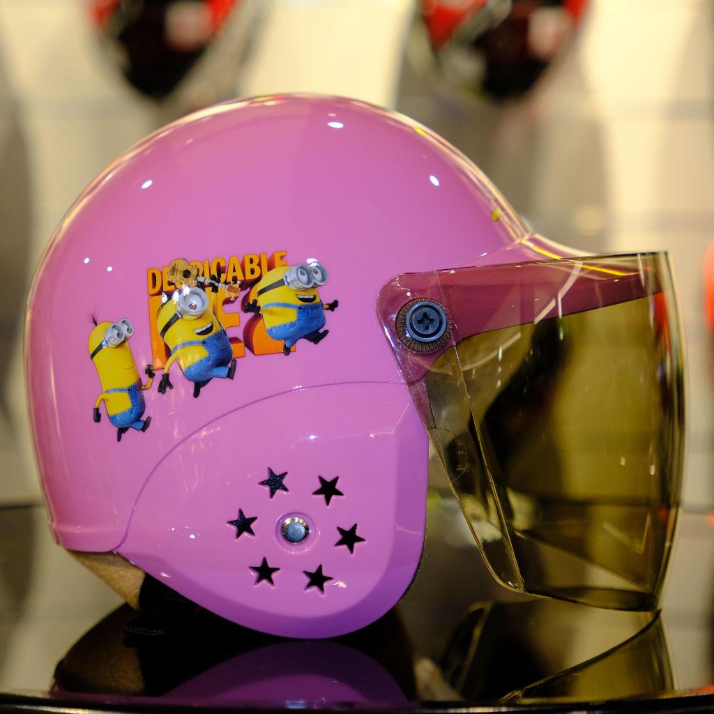 HELMET BASEBALL / [SPIDERMAN/ MINION] TINTED VISOR / Children's Game ...