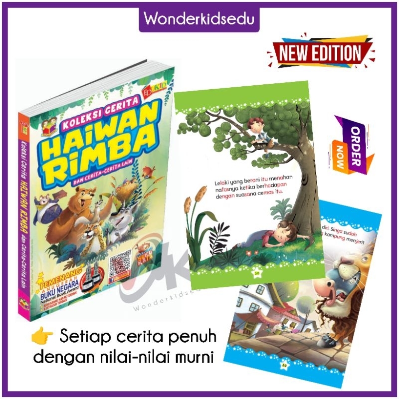 Koleksi Cerita Haiwan Rimba dan Cerita-cerita Lain | Cerita Haiwan ...