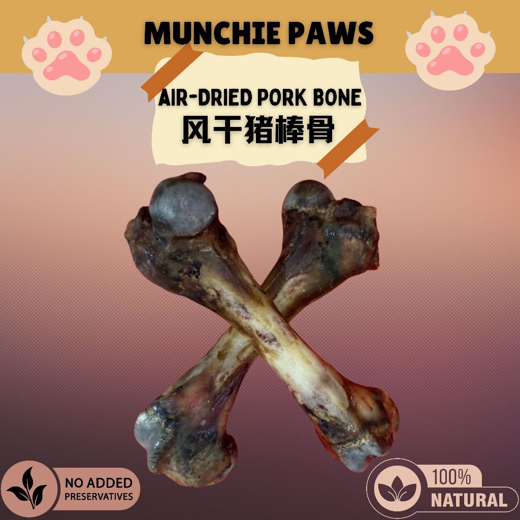 HOMEMADE Air-Dried Pork Big Bone | 宠物零食 Pet Snacks Dog Treat - 风干猪大骨 ...
