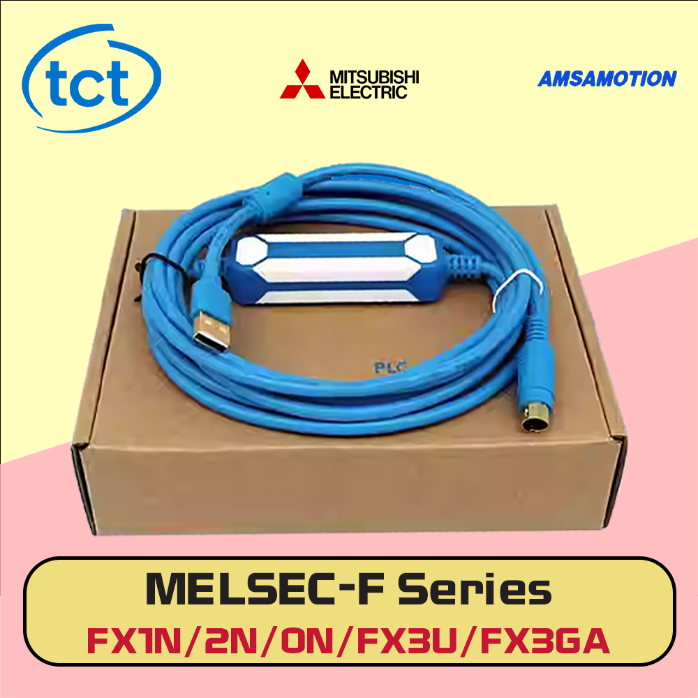 Amsamotion PLC Cable for Mitsubishi Melsec F Series PLC Cable FX1N FX2N ...