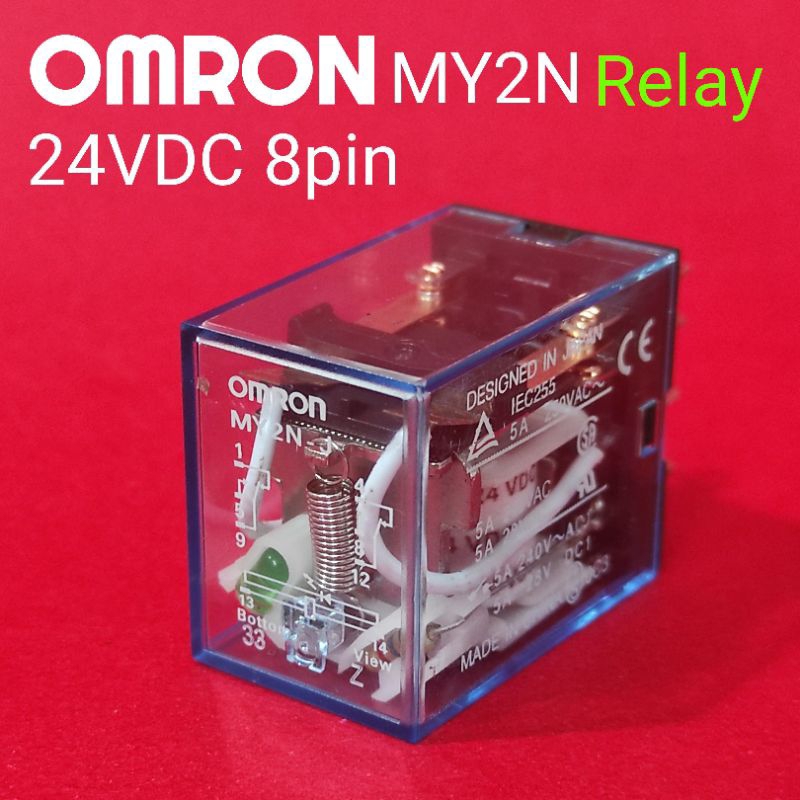 Omron 24VDC MY2N-J Relay | Shopee Malaysia