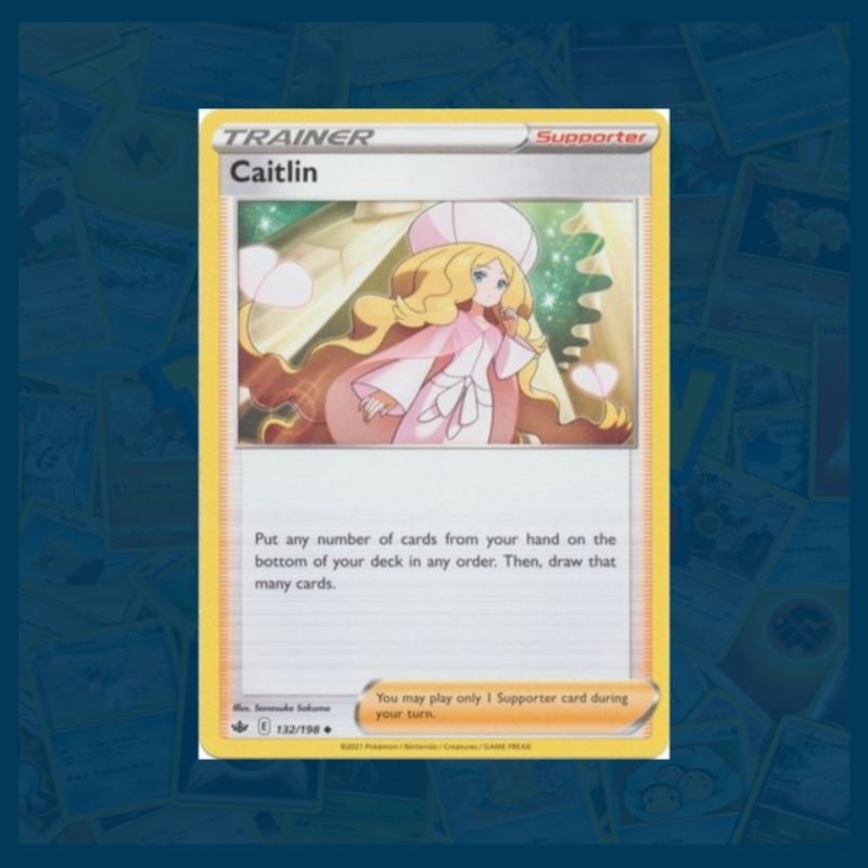 Caitlin (132/198) Chilling Reign | Pokemon TCG Card | Shopee Malaysia