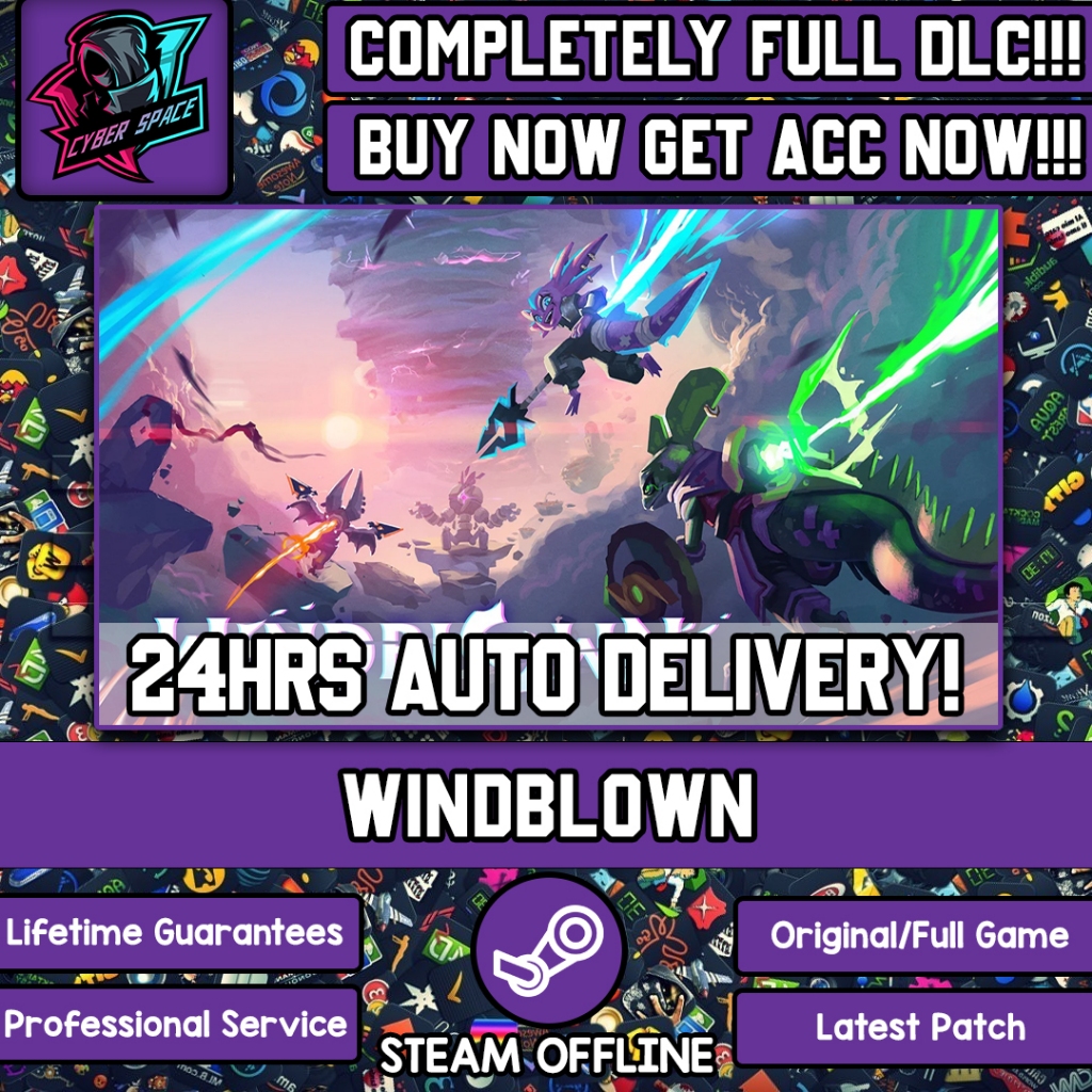 Windblown [Auto Delivery] [Steam Offline] (Full DLC) Cyber Space PC Game | Shopee Malaysia