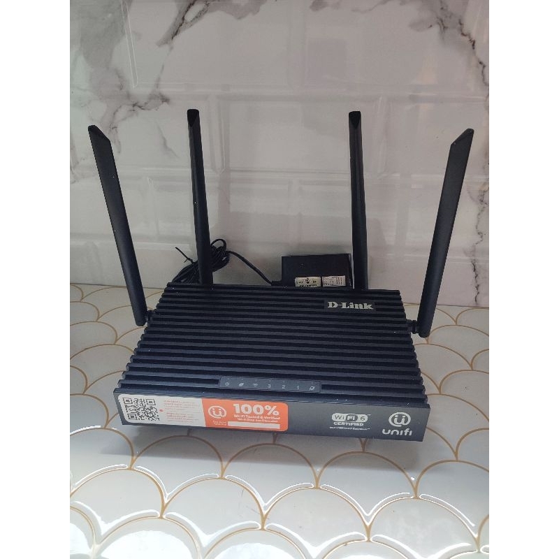 **USED** D-Link DIR-X1860Z AX1800 Easy MESH Gigabit WiFi 6 Dual Band ...