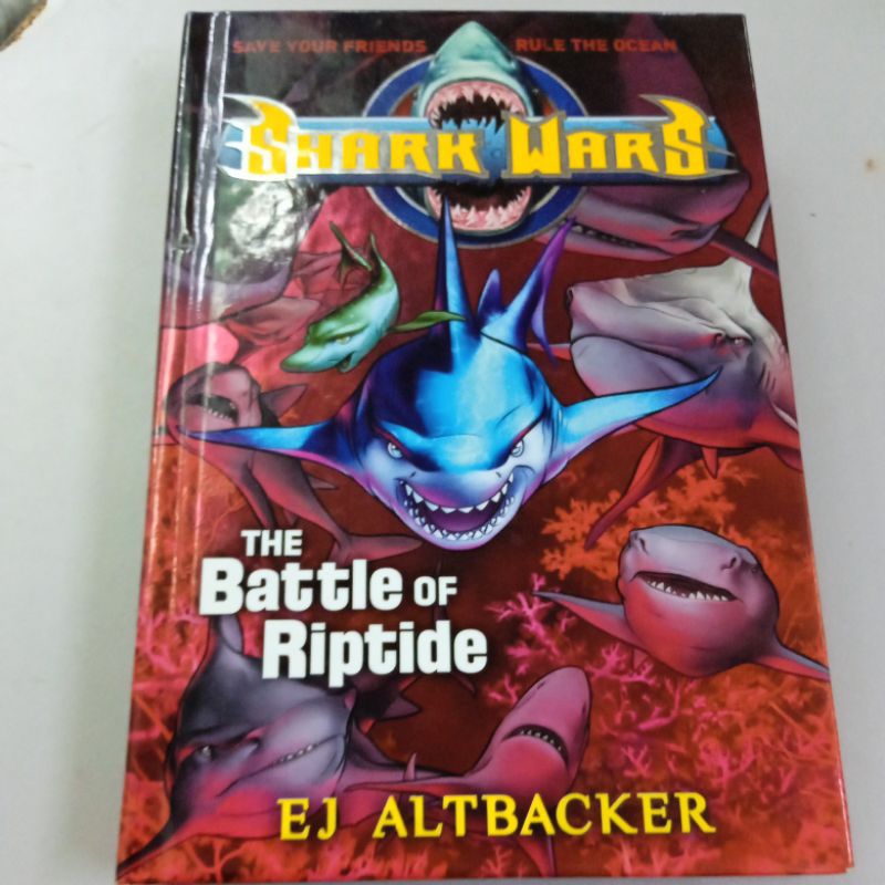 SHARK WARS - THE Battle OF Riptide (used) | Shopee Malaysia