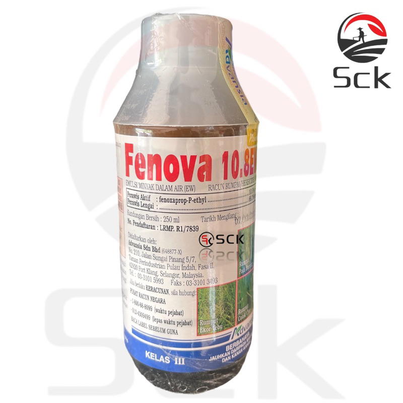 Fenova Advansia 10.8EW 250ml(Racun Rumpai Padi/Colok Cina) | Shopee ...