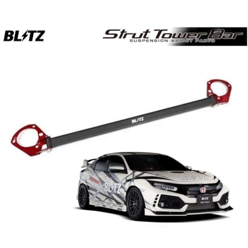 Blitz Strut Tower Bar Front Civic Type-R FK8 | Shopee Malaysia