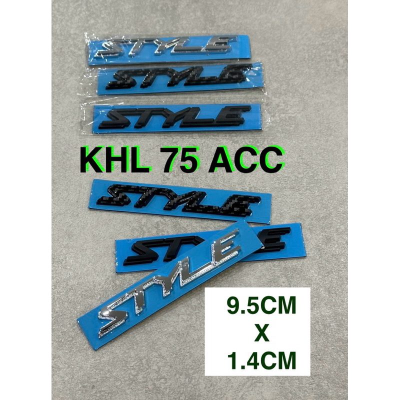 EMBLEM STYLE FOR PERODUA AXIA LOGO BADGES | Shopee Malaysia