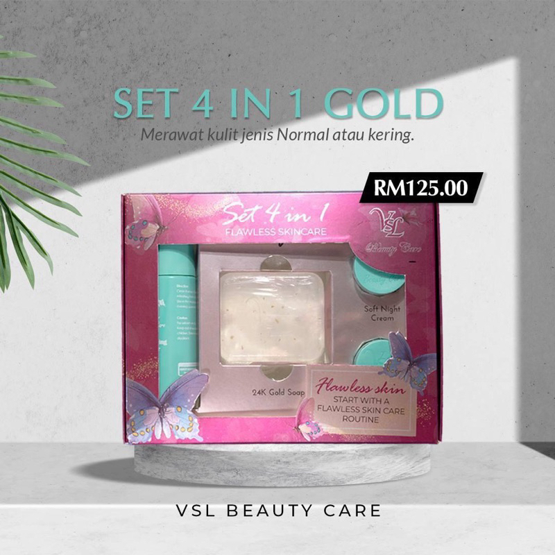 SET GOLD VSL (Normal skin) | Shopee Malaysia