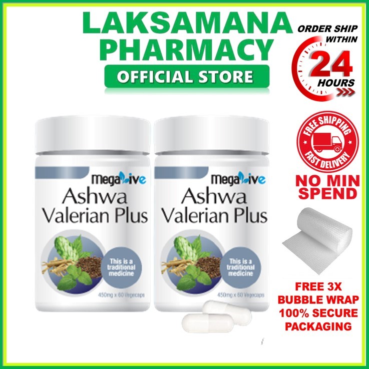 [EXP:10/2025] MEGALIVE Ashwa Valerian Plus (60'S / 2X60’s) | Shopee ...