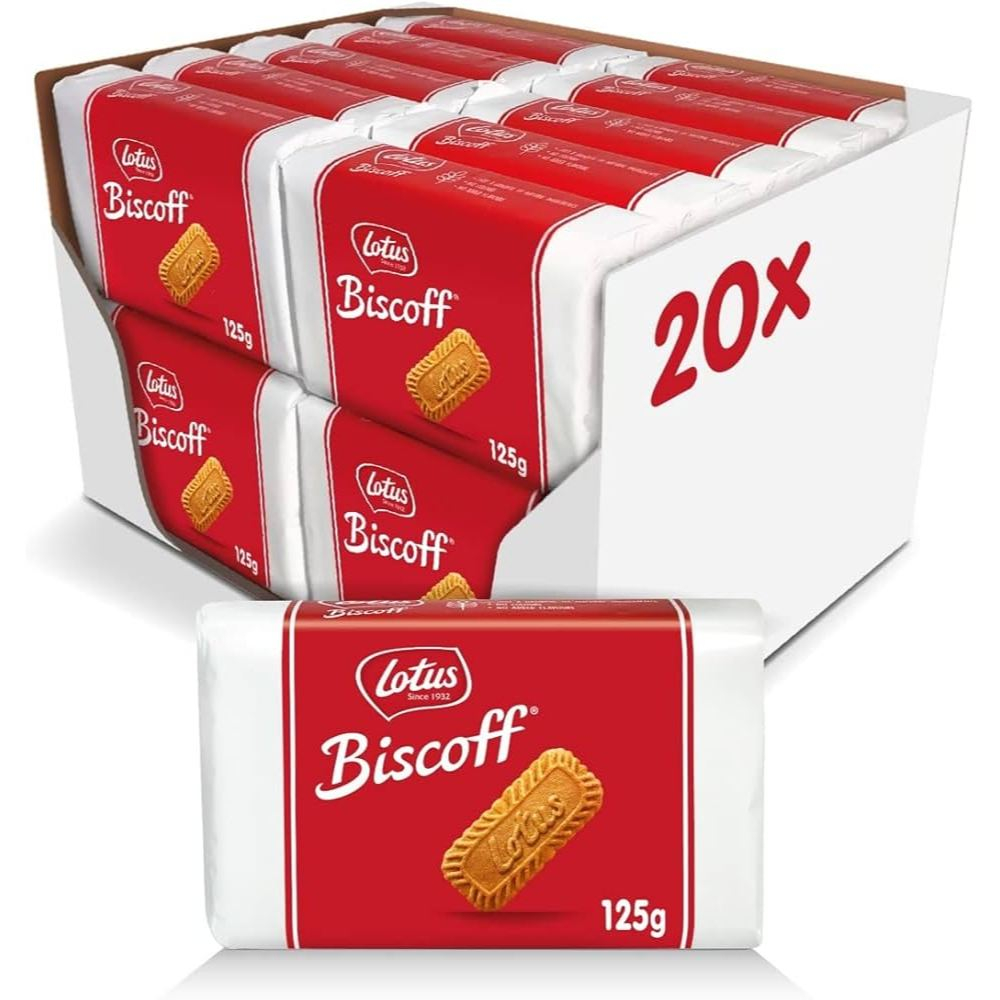 CARTON Lotus Biscoff Biscuit / Original Caramelised Biscuit CARTON ...