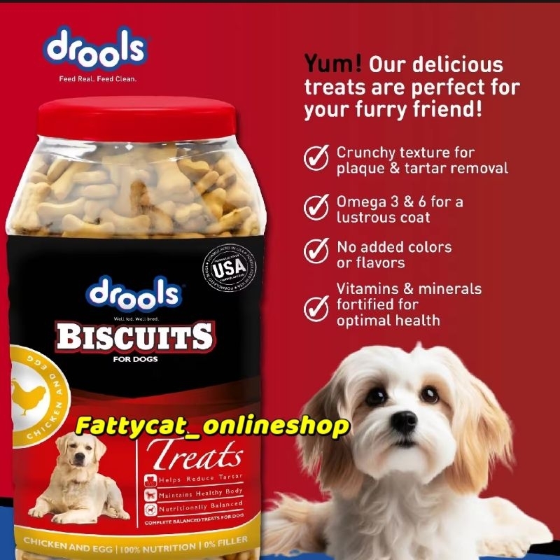 Drools Biscuits For Dogs 800GM | Shopee Malaysia