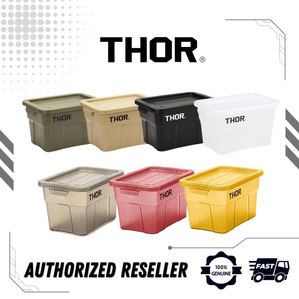 THOR 1L Mini Tote Box Small Stackable Storage Container (Original ...