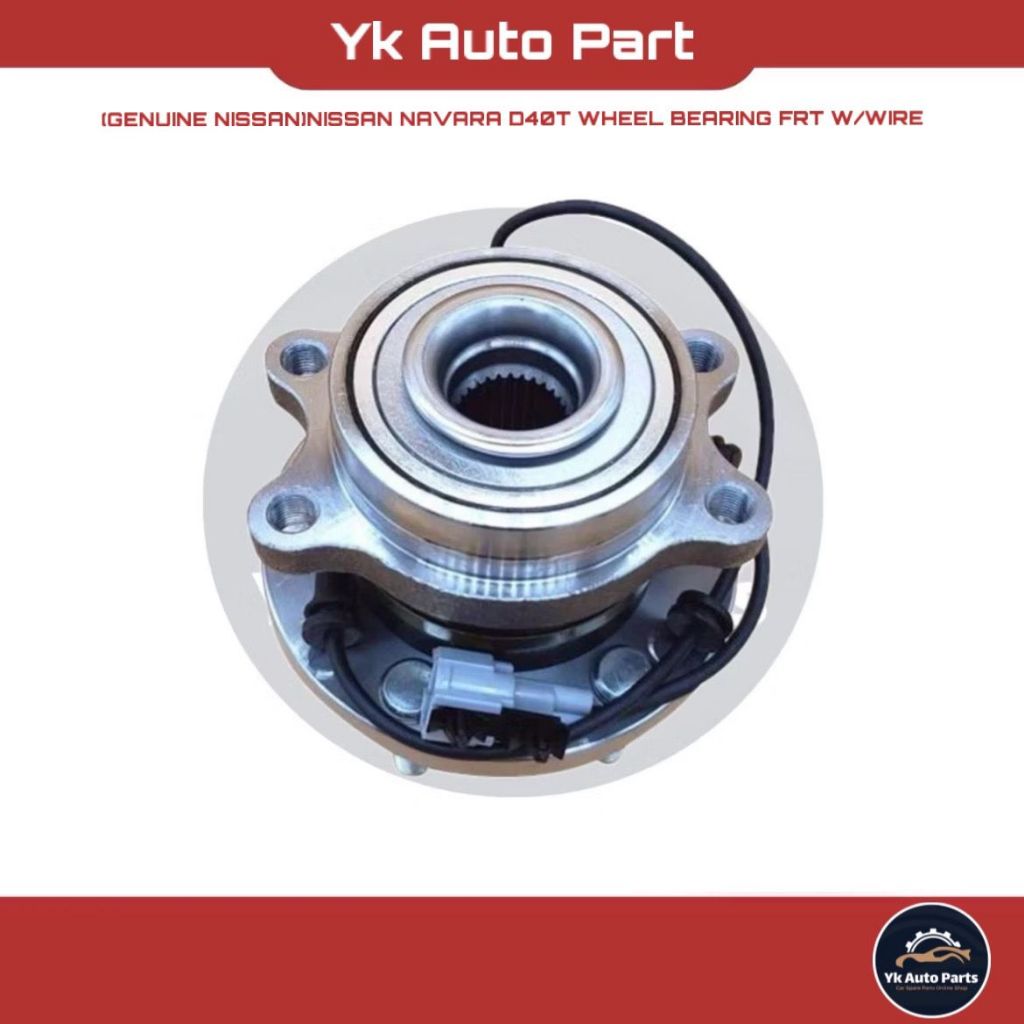 ORIGINAL NISSAN NAVARA D40T WHEEL BEARING FRT W/WIRE | Shopee Malaysia