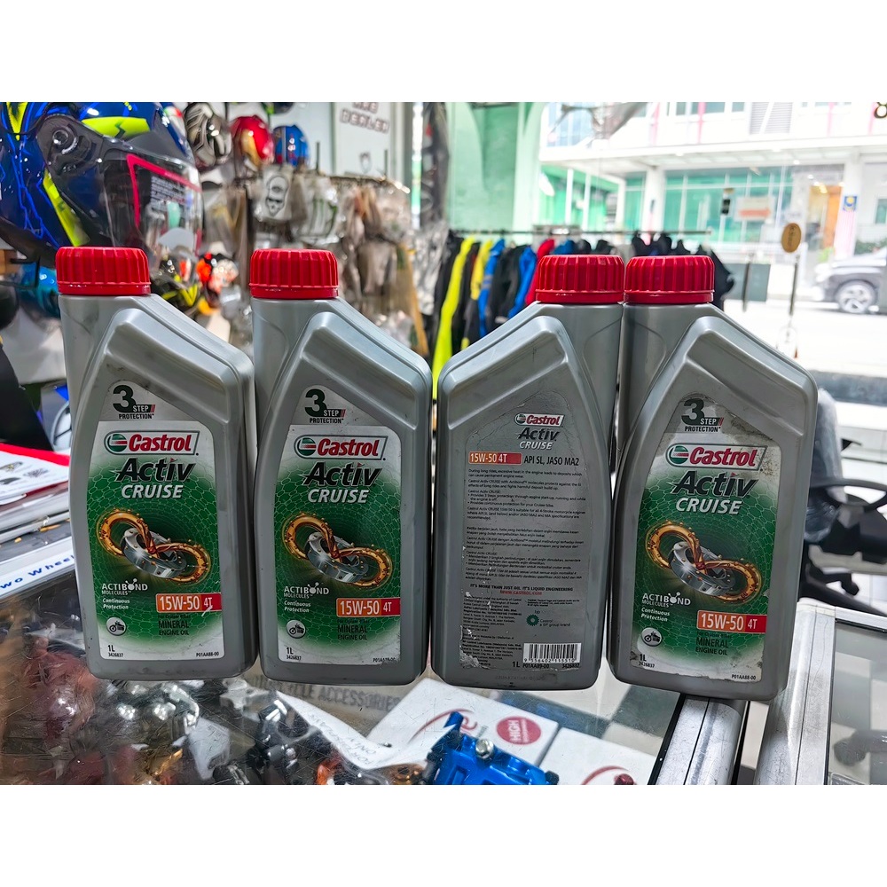 (CLEAR STOCK- POOR PACKING)100% ORIGINAL CASTROL ACTIV CRUISE 3 STEP ...