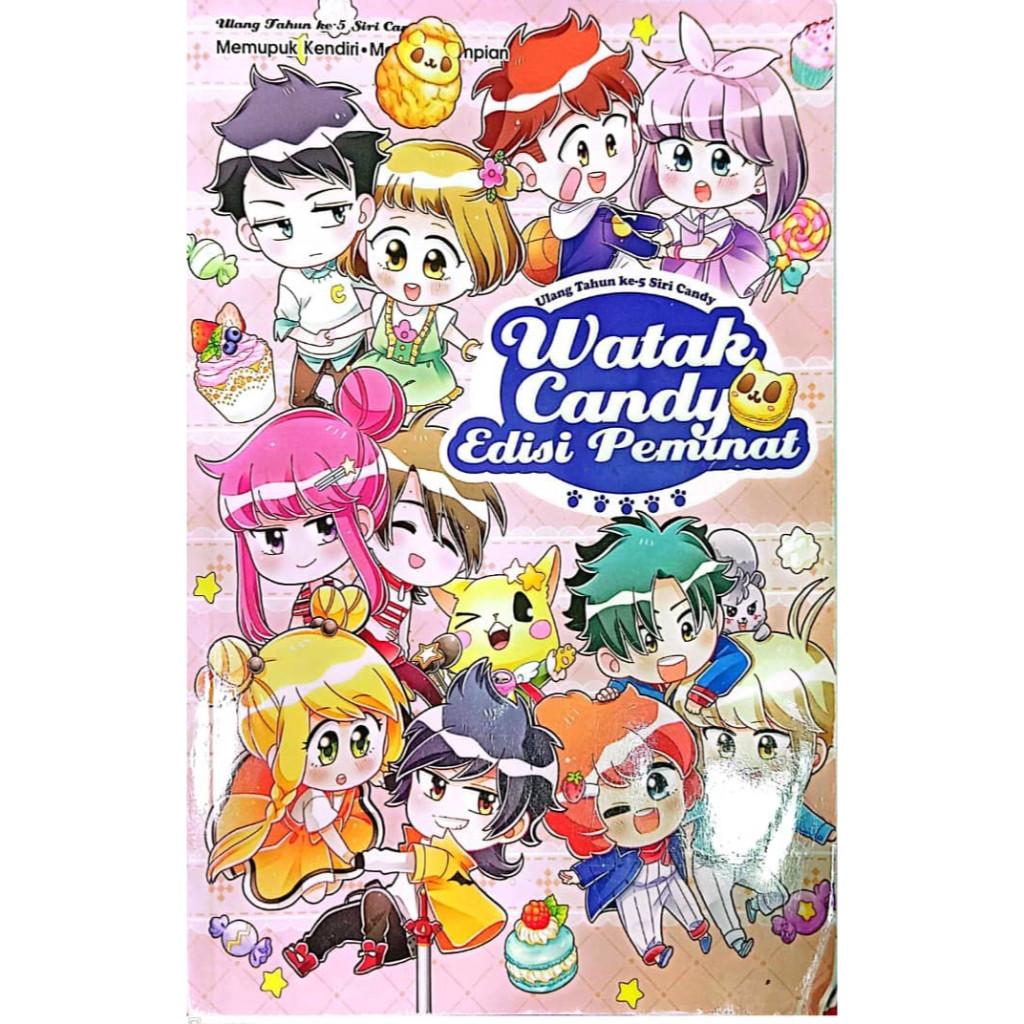 Preloved Komik Gempak Starz - Ulang Tahun Ke-5 Siri Candy: Watak Candy ...