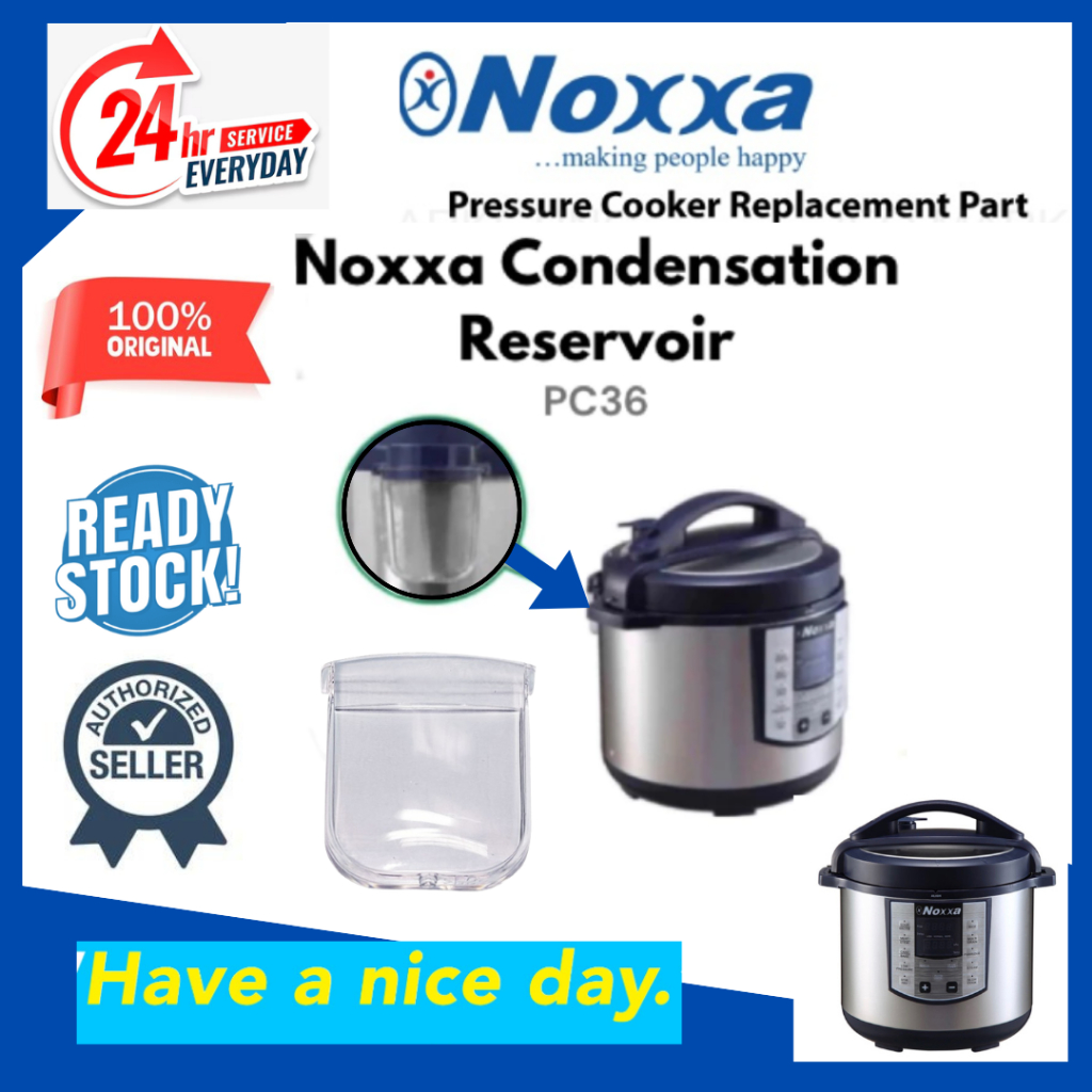 NOXXA PRESSURE COOKER NEW MODEL PC36 CONDENSATION RESERVOIR | Shopee ...