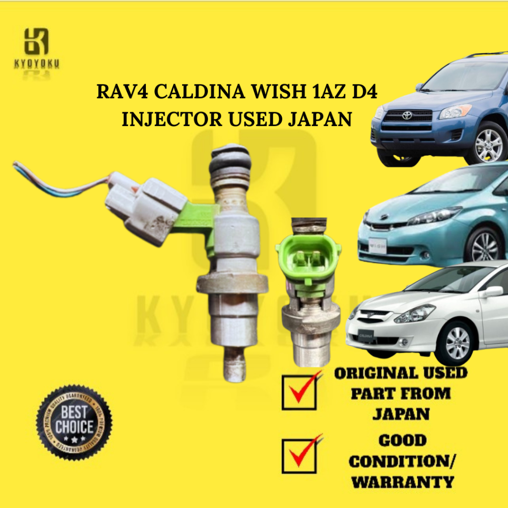 RAV4 CALDINA WISH 1AZ D4 INJECTOR USED JAPAN | Shopee Malaysia