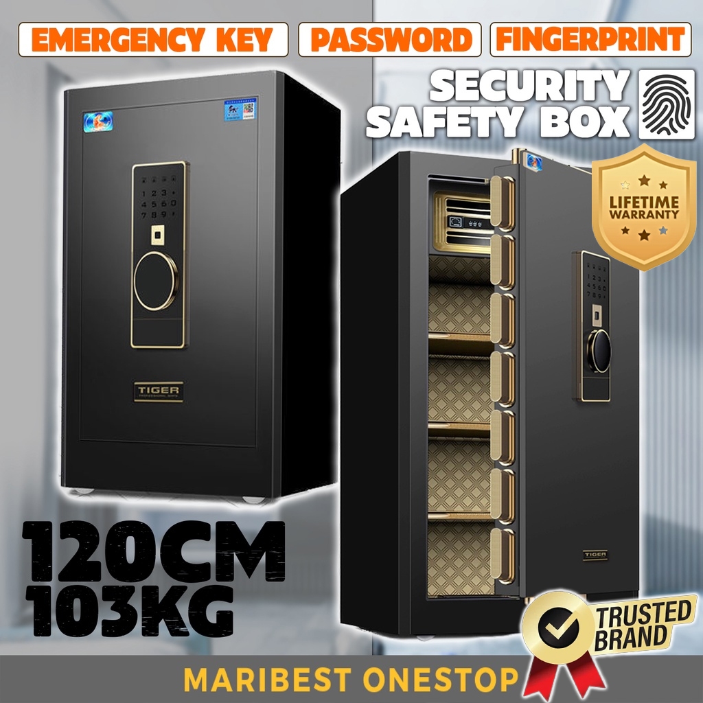 120CM 150CM Fingerprint Safety Box Digital Safety Box Money Box With ...