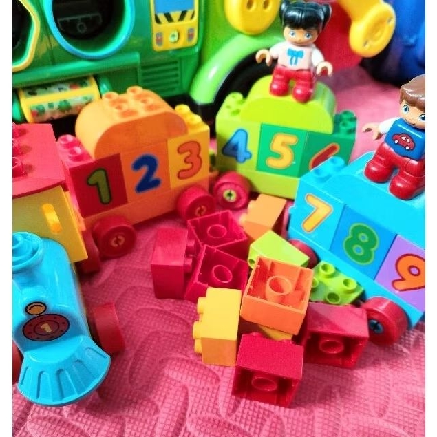 Lego Duplo Counting Train Preloved Hard Toys | Shopee Malaysia
