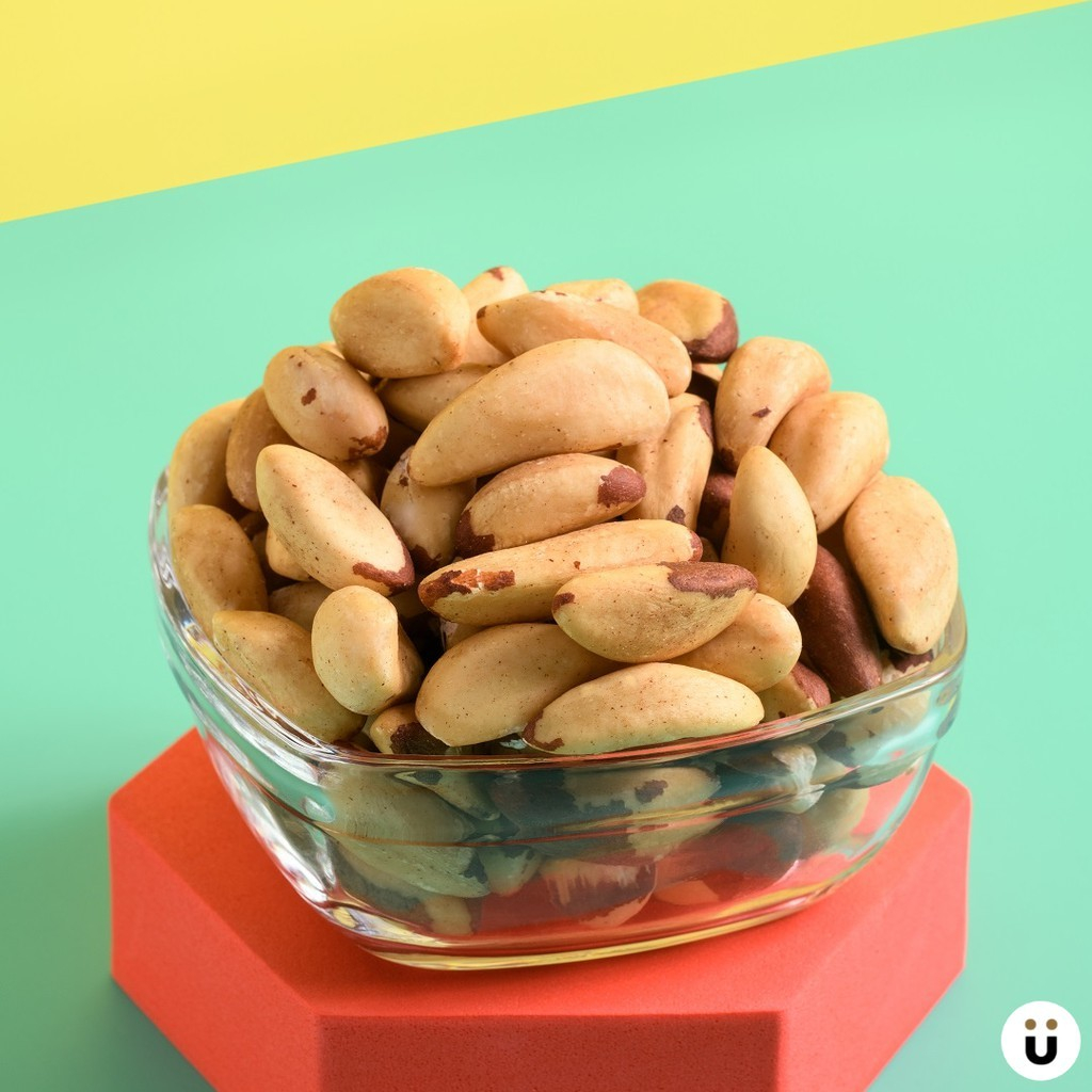 Big Nuts Lightly Roasted Organic Brazil Nut (Unsalted) / Kacang Brazil ...