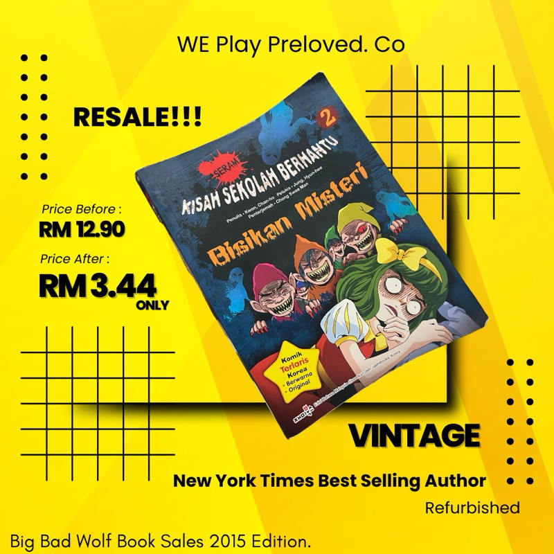 Preloved [World of Mysteries] Sekolah Berhantu 2 - Bisikan Misteri ...