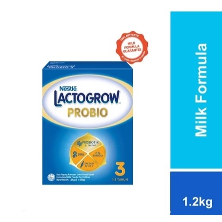 Nestle Lactogrow Probio 3 Milk Powder (1.2kg) | Shopee Malaysia