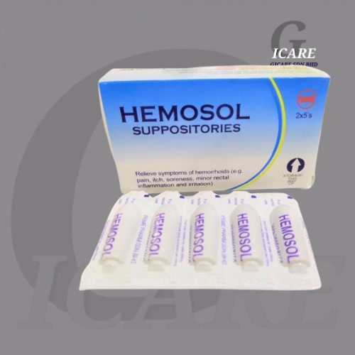 PRIME HEMOSOL SUPPOSITORIES (ZINC OXIDE) ONE STRIP ONLY | Shopee Malaysia