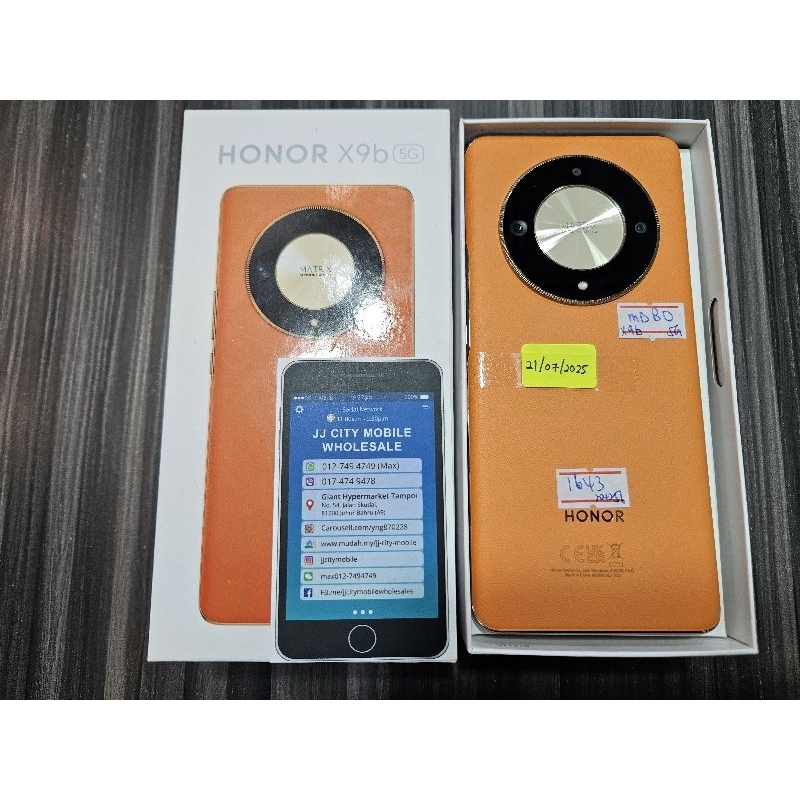 Honor X9b 5G 20GB Ram 256GB Dual Sim - Fullset | Shopee Malaysia