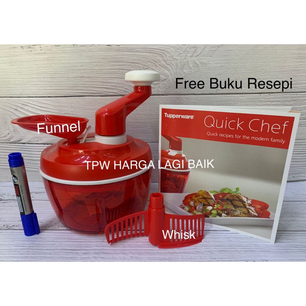 Tupperware Quick Chef / Turbo Chopper Paling Besar | Shopee Malaysia