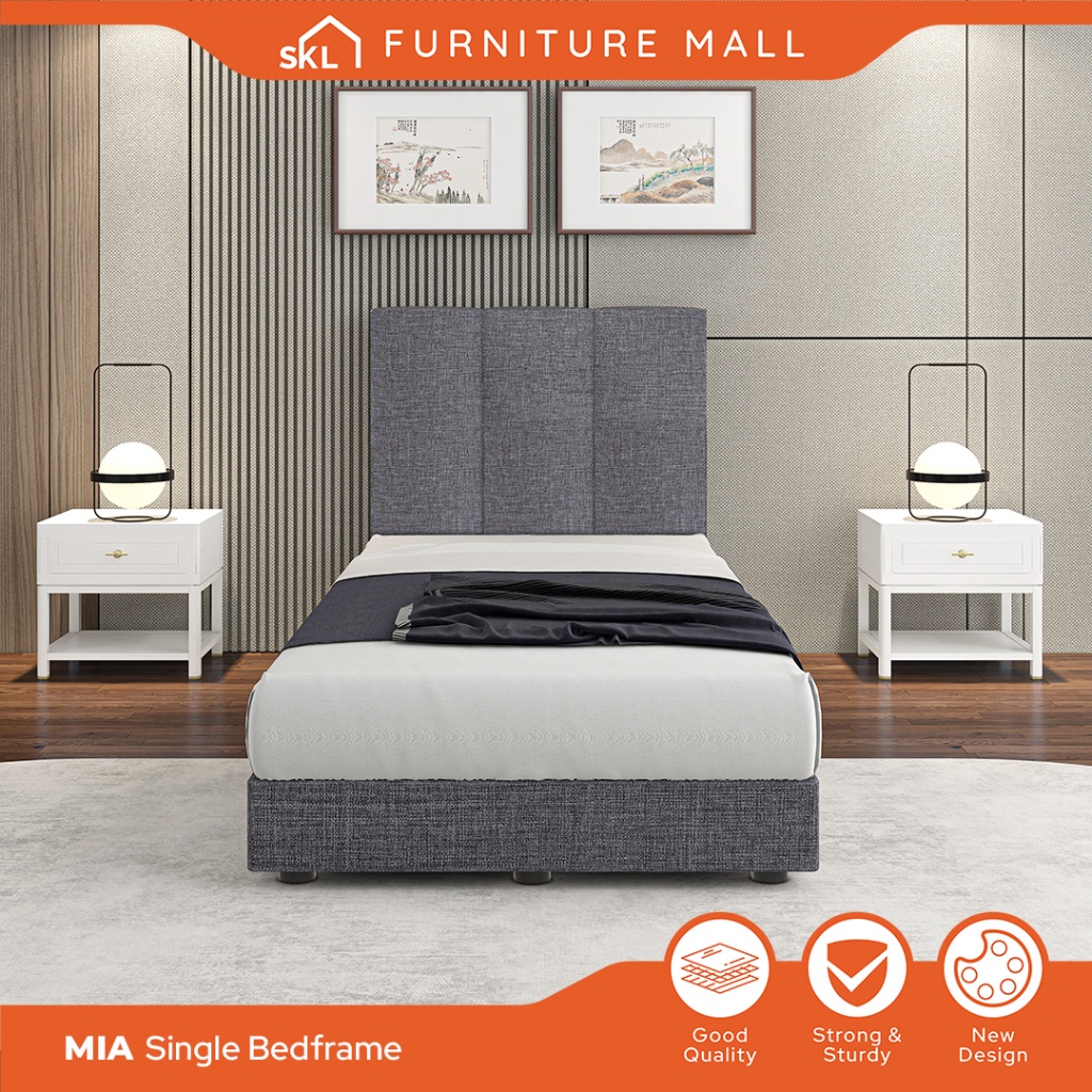 🔥SINGLE DIVAN RM119 ONLY!🔥MIA_Single Bed Frame / Divan Bed / Modern Bed ...