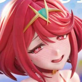Hyperspace Studio - Mythra & Pyra Xenoblade Chronicles Resin Statue GK ...