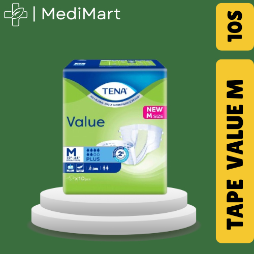 TENA Value Adult Diaper (Tape x M10s) | Shopee Malaysia