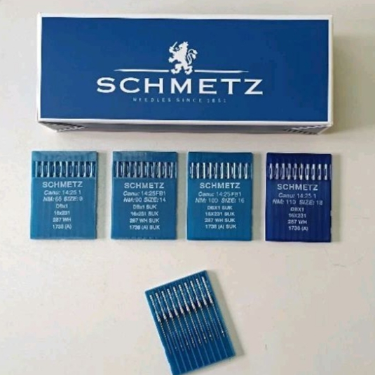 [SCHMETZ Needle DB, DP, DC] Jarum SCHMETZ/ Jarum Mesin Jahit Industri/ Jarum Mesin Lurus/ Jarum ...