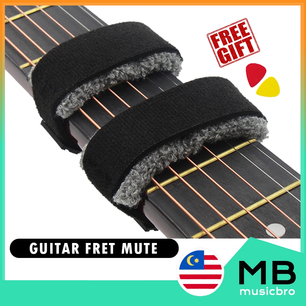 Guitar Mute Guitar Fret Wrap Fretboard Muffler Guitar String Mute ...