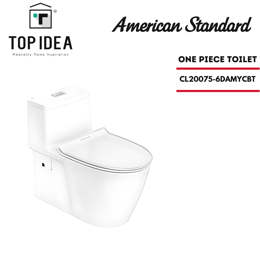 American Standard Acacia SupaSleek One Piece Toilet Set | Double Vortex ...