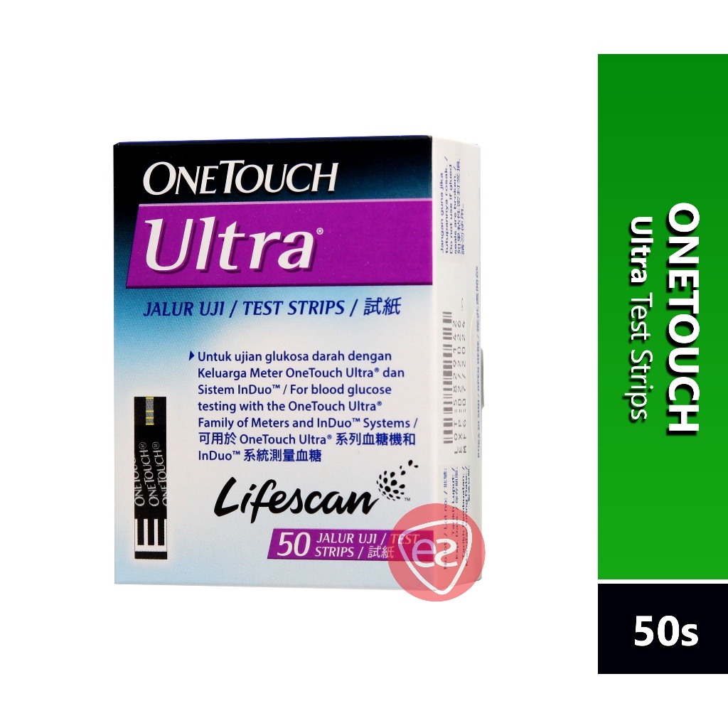 OneTouch Ultra Test Strip ( 50s ) | Shopee Malaysia
