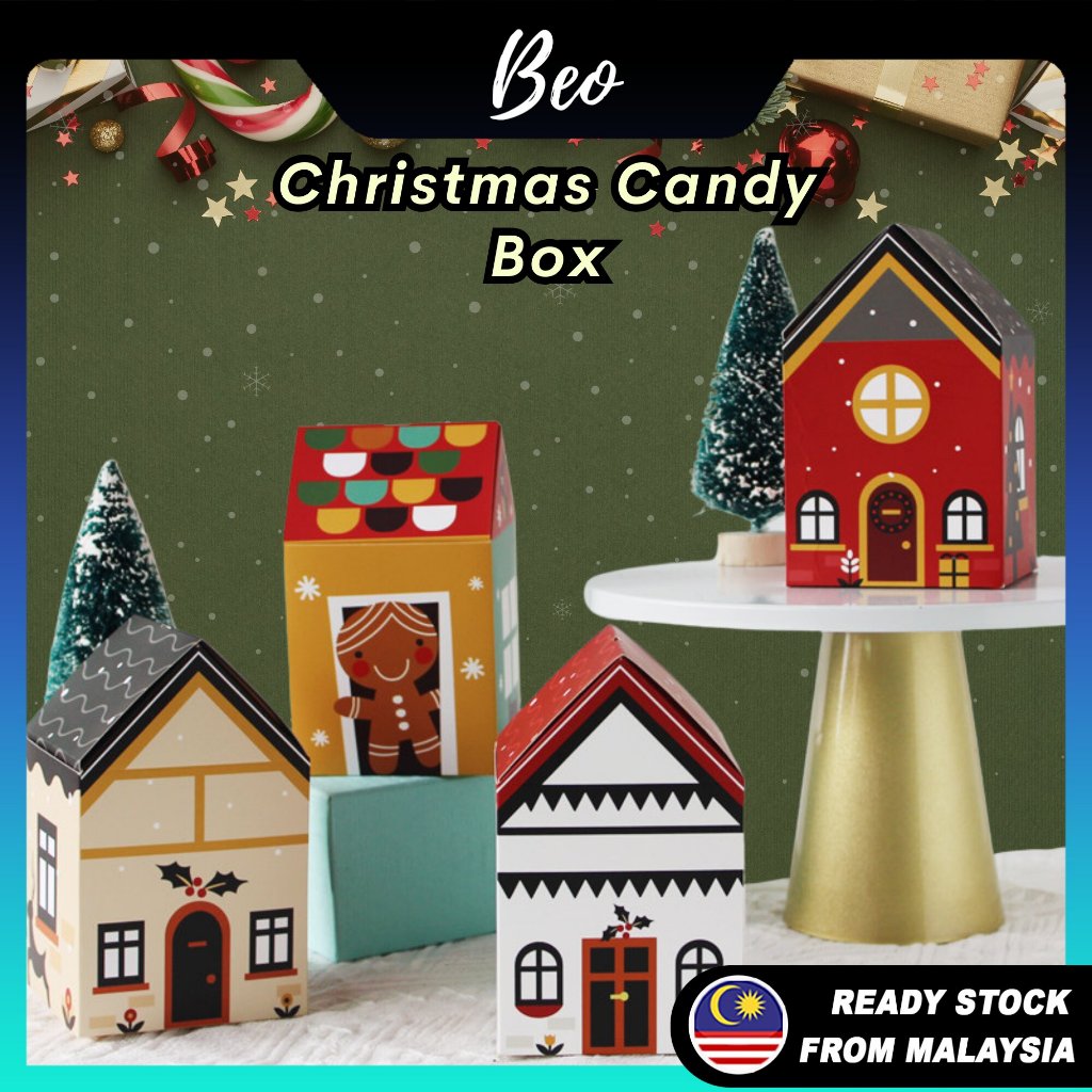 Christmas Candy Box for Celebration Party Door Gift Event Goodies Cute ...