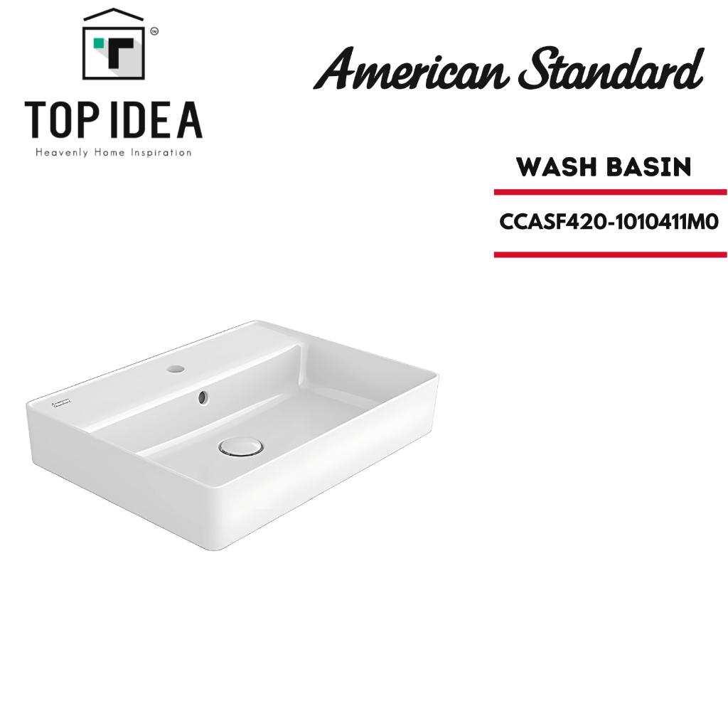 American Standard Acacia Supasleek Vessel Wash Basin (Single Hole ...