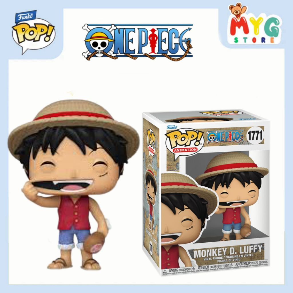 Funko Pop Vinyl Animattion One Piece 1771 Monkey D. Luffy Collectible ...