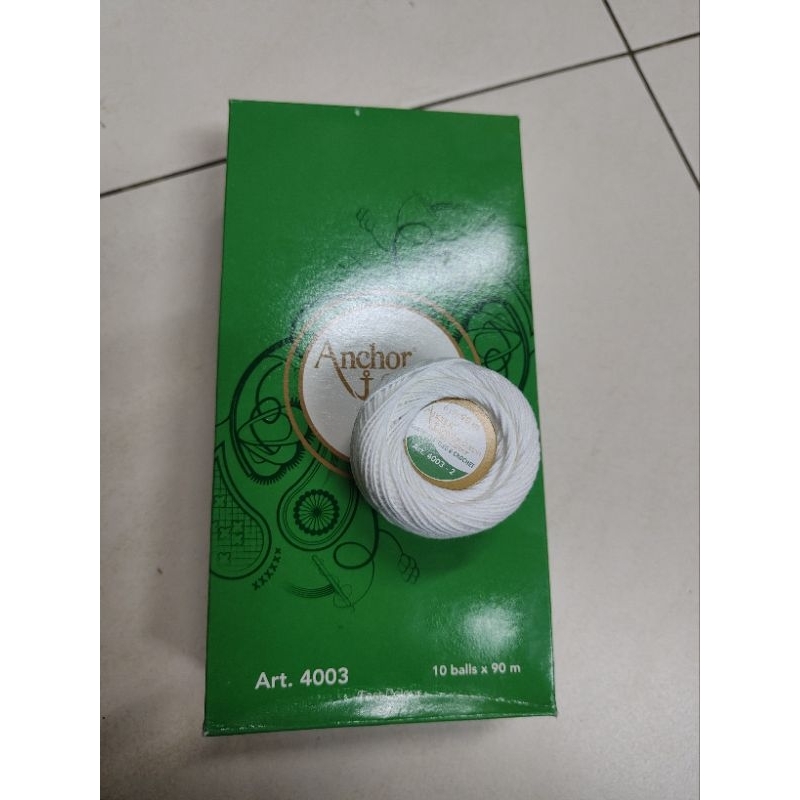 Anchor Crochet Cotton No. 2/8/10 (1pc) | Shopee Malaysia