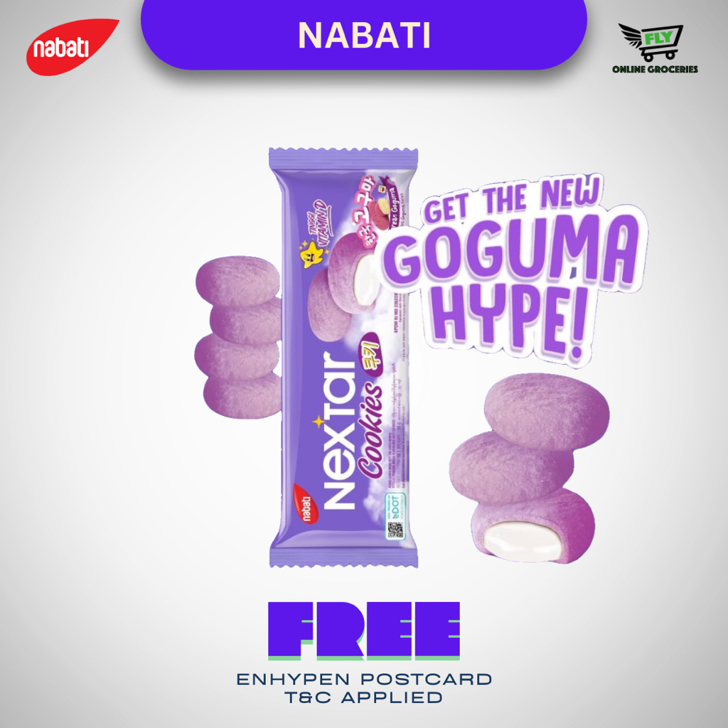 Nabati Goguma Cookies 34g x 10 | Shopee Malaysia