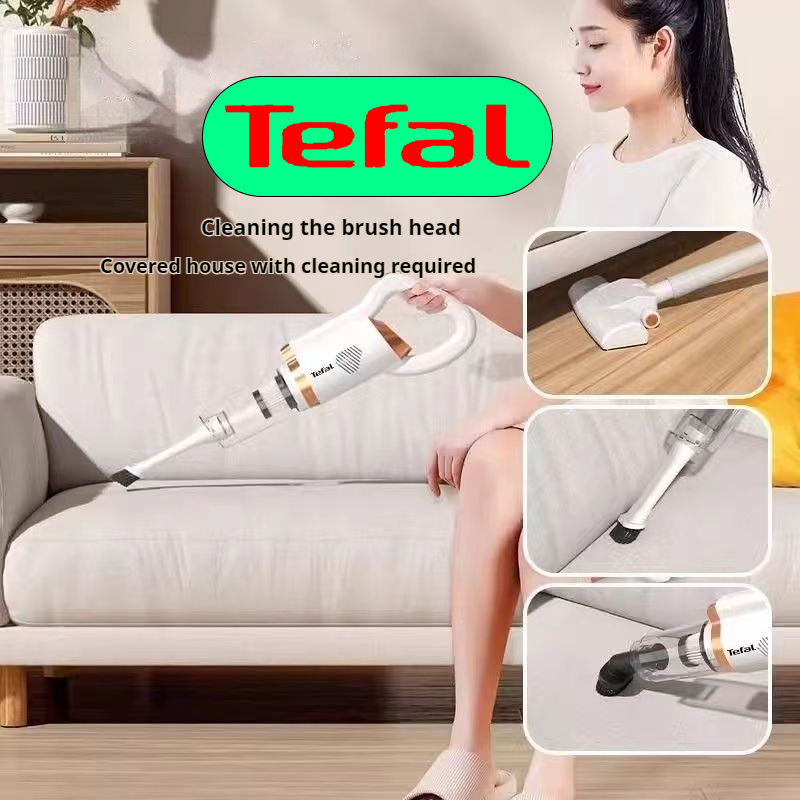Tefal vacuum cleaner, cordless vacuum cleaner, home office vacuum cleaner, rechargeable handheld ...