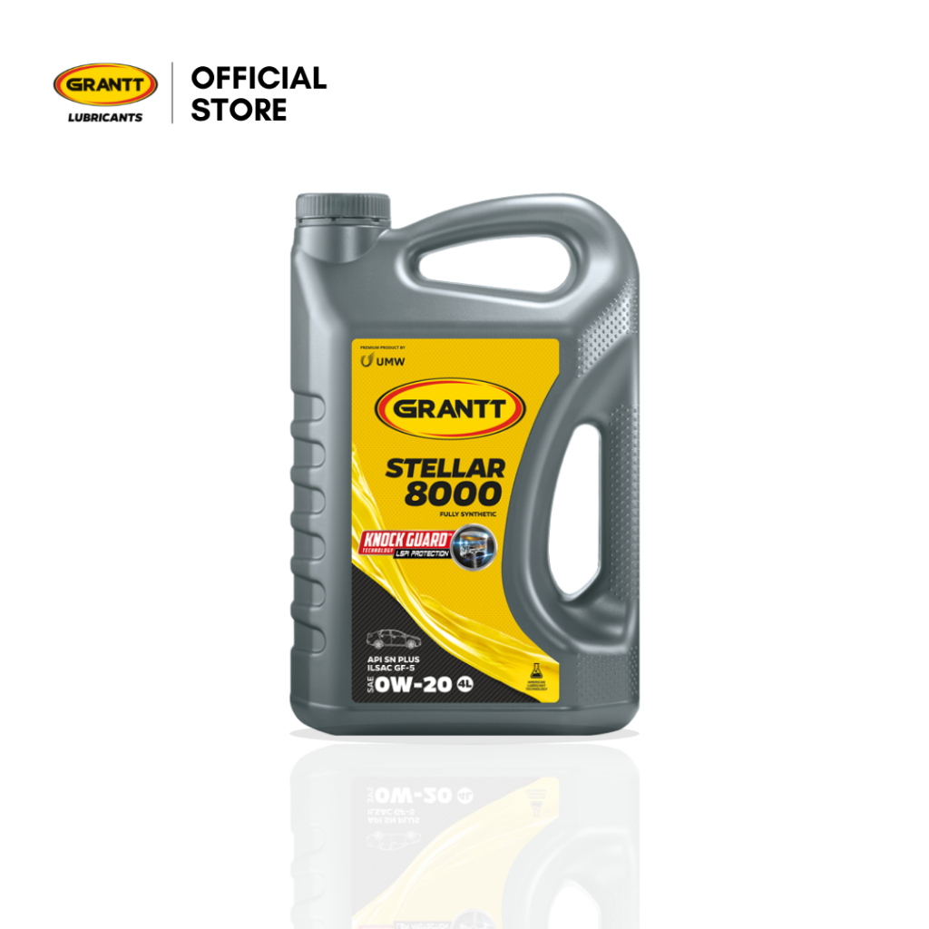 Grantt Stellar 8000 0W-20 API SN+ Fully Synthetic Engine Oil (4L ...