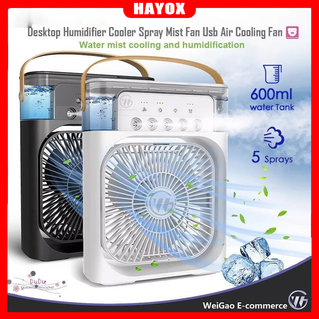 3 in 1 Air Cooler Fan Mini Aircond Humidifier Purifier Portable Mist ...