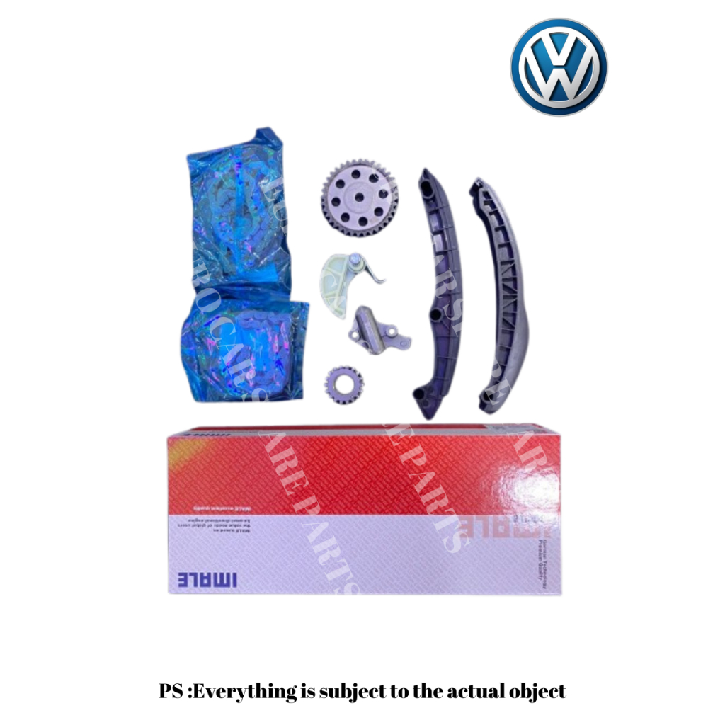 (8 ITEMS) TIMING CHAIN SET (VOLKSWAGEN GOLF MK6 1.4 / SCIROCCO / JETTA ...