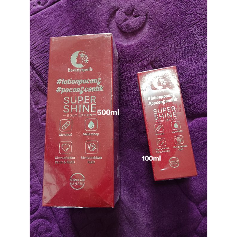 SUPER SHINE BODY LOTION (Lotion Pocong) Original | Shopee Malaysia
