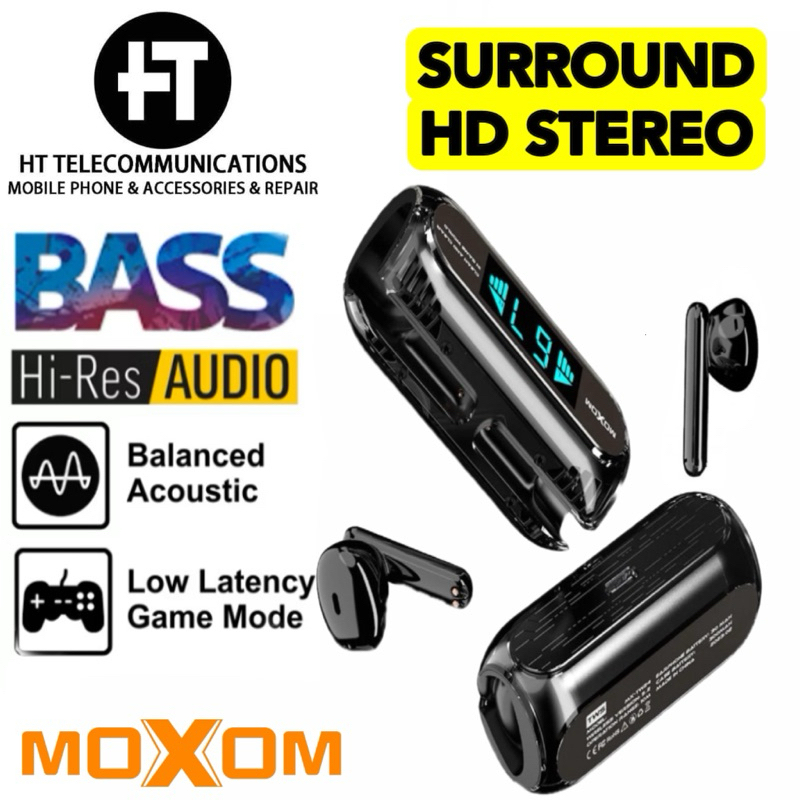 MOXOM MX-TW24 TWS WIRELESS EARBUDS Explorer Space Capsule Cyberpunk TWS ...