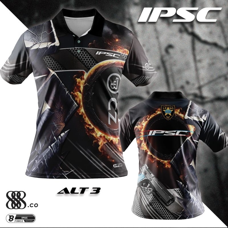 TACTICAL T SHIRT POLO FULL SUBLIMATION IPSC NEW DESIGIN BAJU IPSC ...