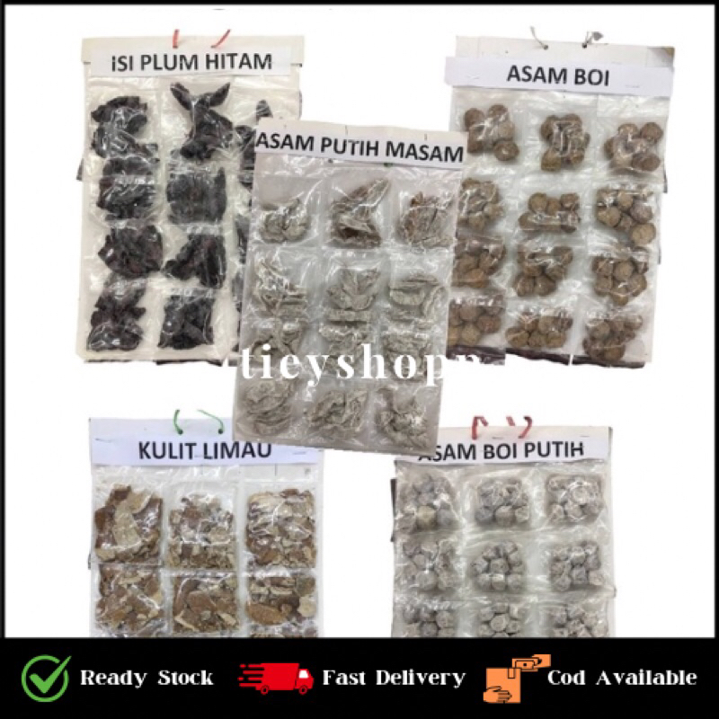 🔥 Asam - Asam Thailand Pelbagai Jenis Asam Ready Stock 🔥 | Shopee Malaysia